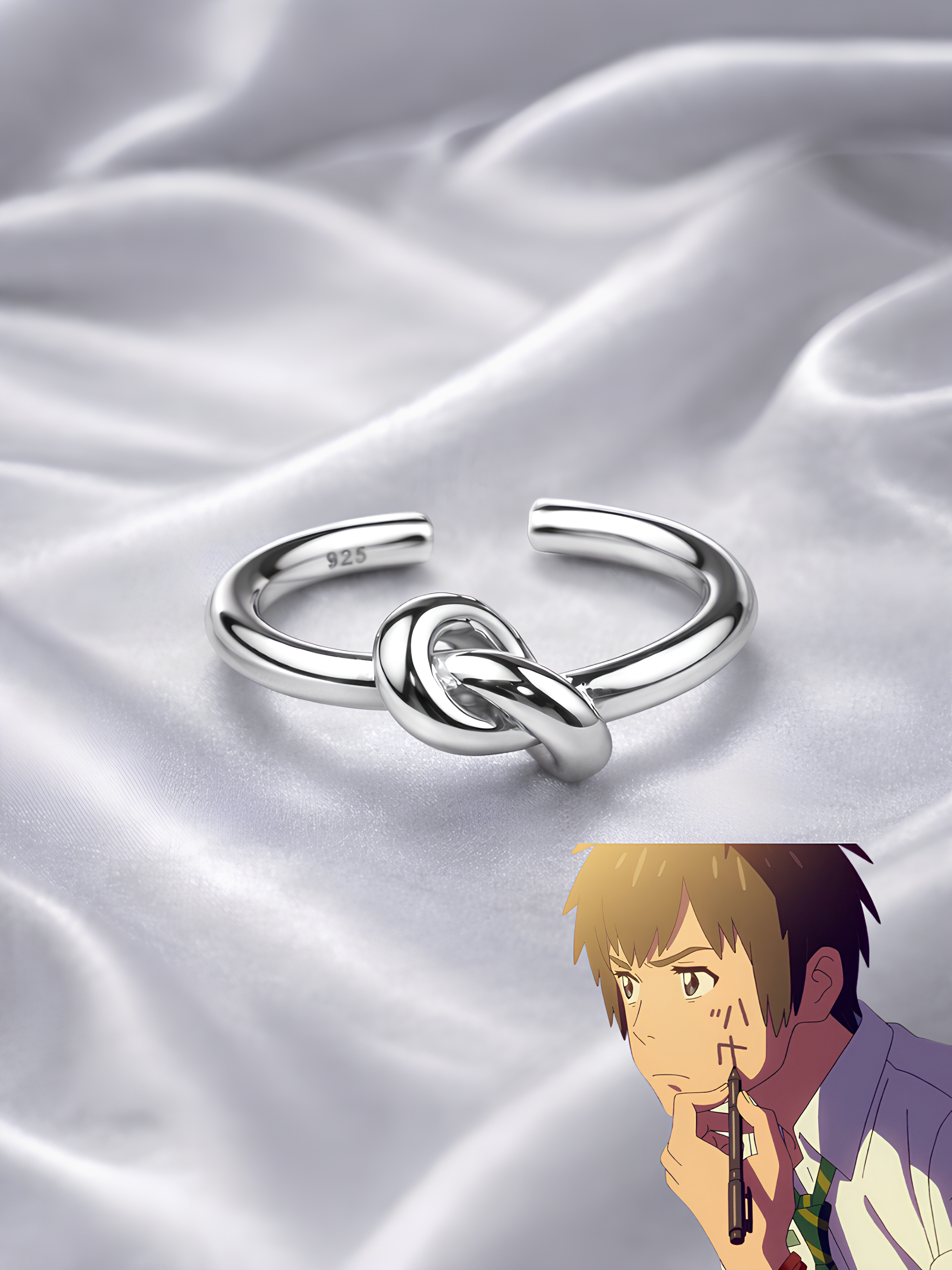 Taki and Mitsuha Couple Rings – Amai Bonds